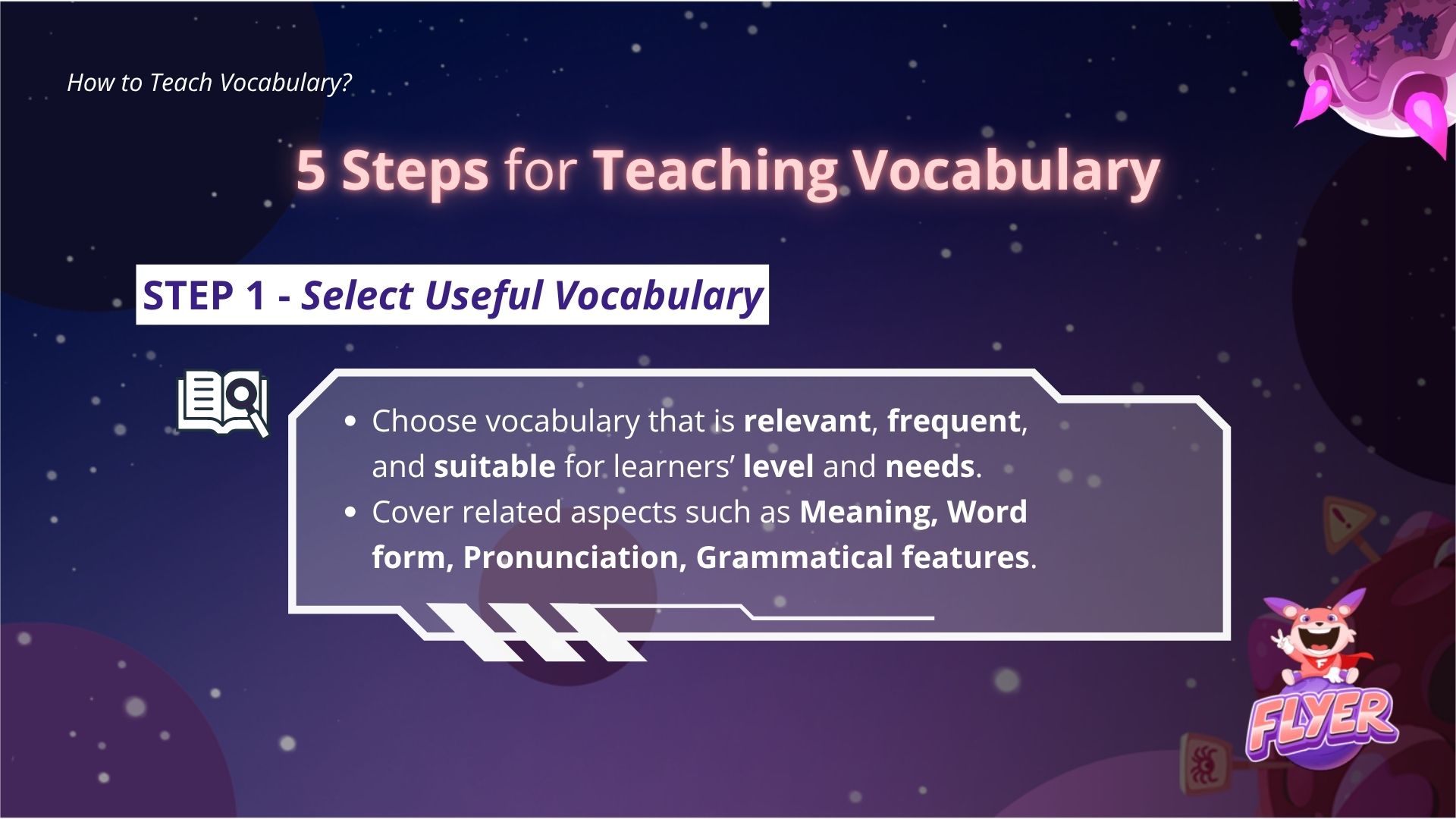 How to Teach Vocabulary? 5 Steps ESL Teachers Should Know